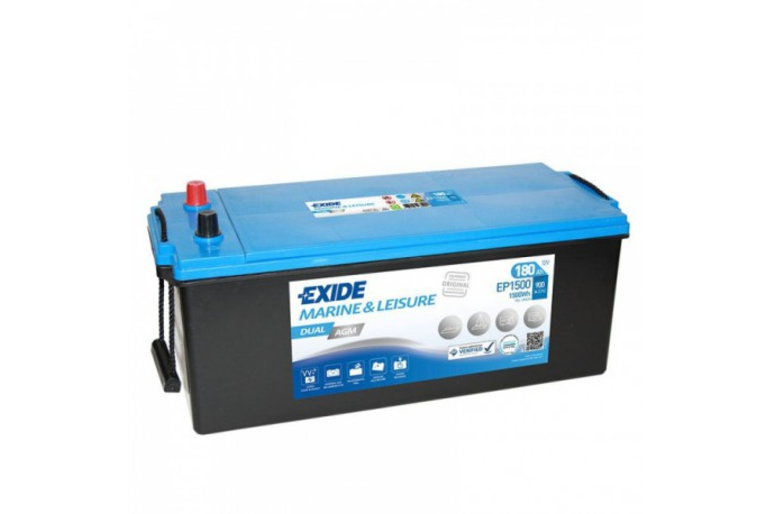 Exide 180 Ah 900 A EP1500